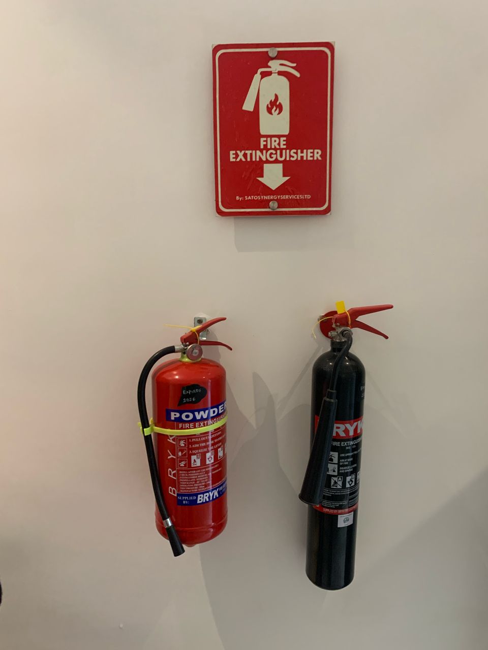 rocurement & Installation of Fire Extinguishers and Reflective Signage ...